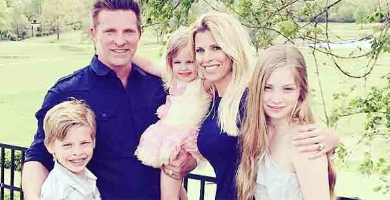 Steve Burton General Hospital wife Sheree Gustin children Makena Grace ...